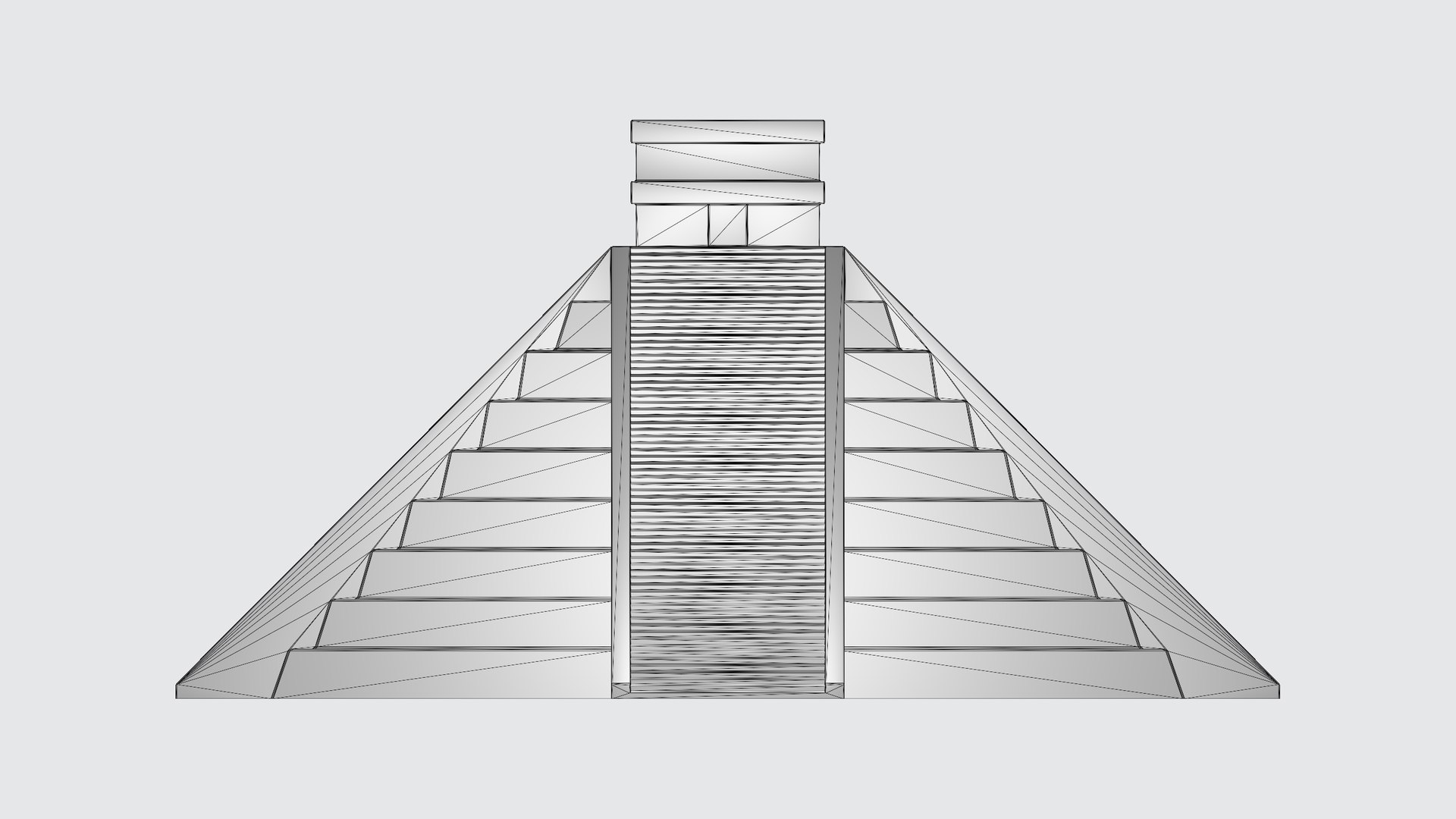 3D Mayan Temple Model - TurboSquid 2358517