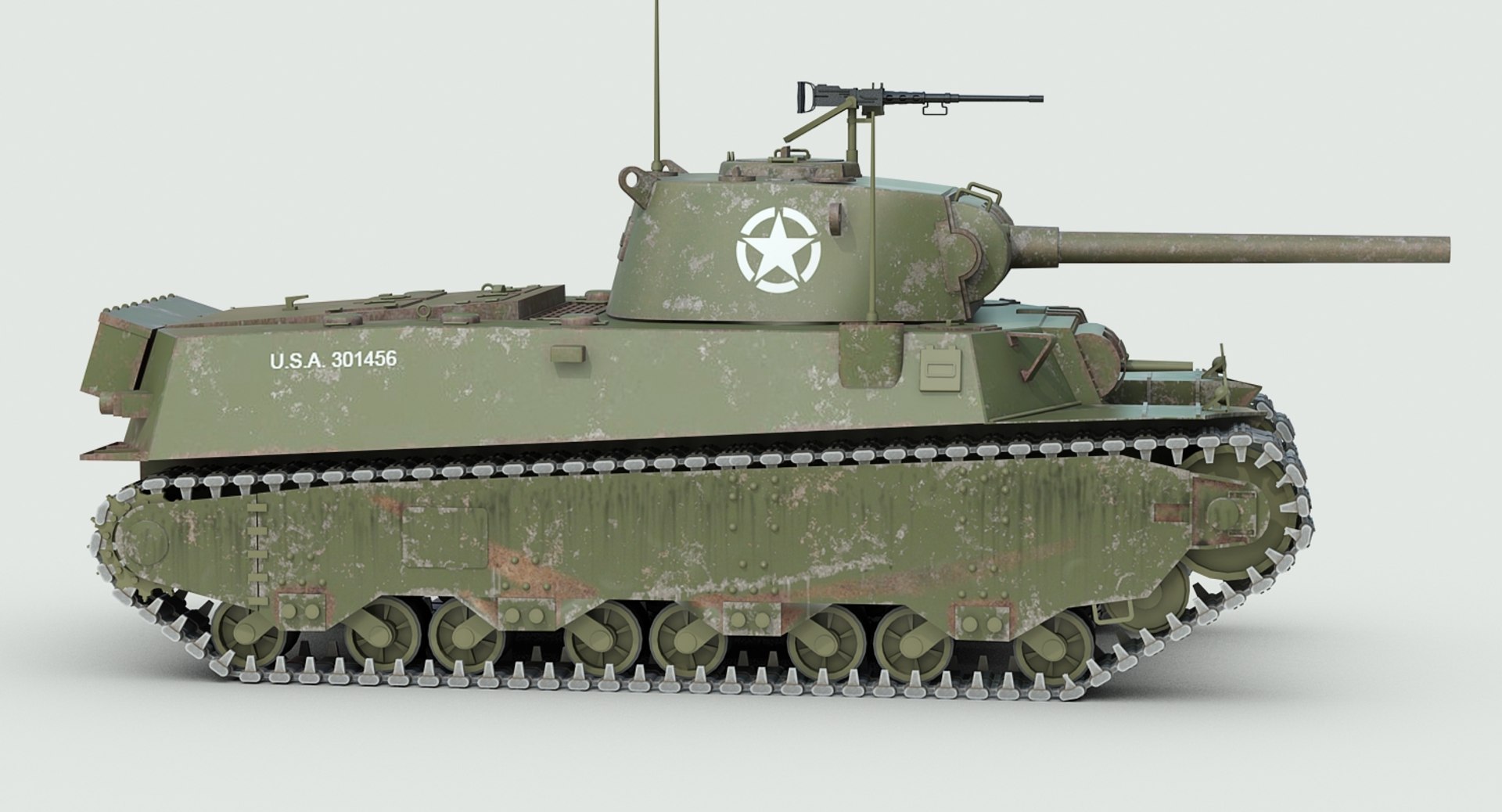 Max Ww2 M6 Heavy Tank