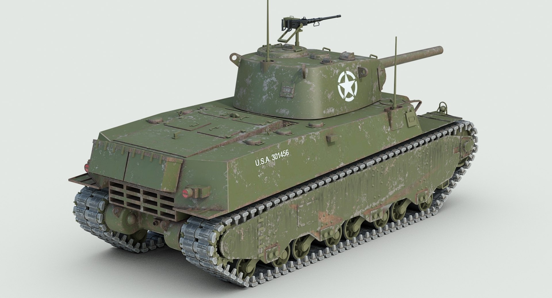 Max Ww2 M6 Heavy Tank