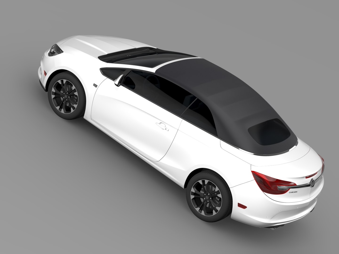 buick cascada turbo 2016 3d max