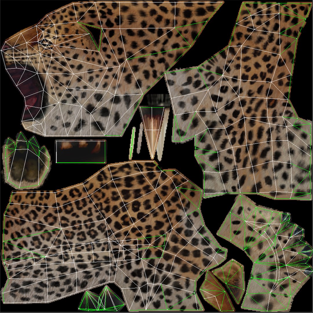 3D Animated leopard - TurboSquid 2153196