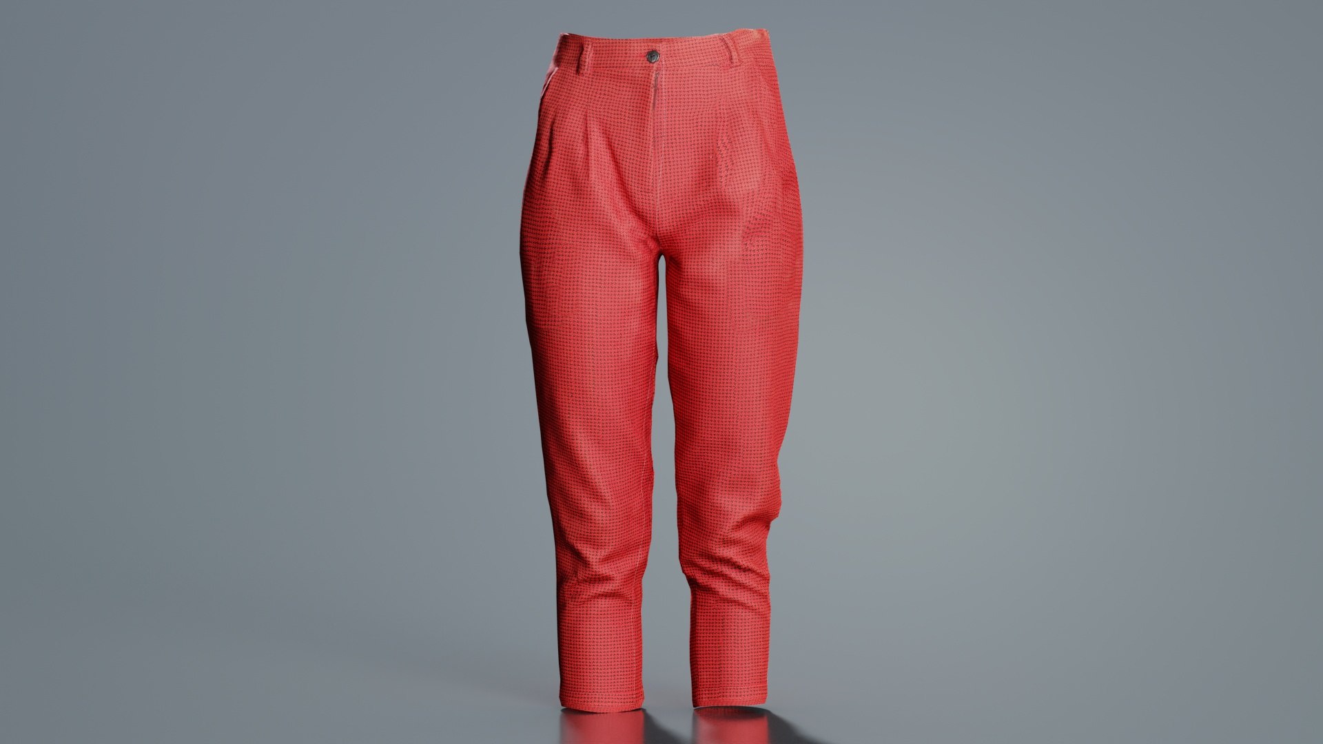 Red Square Pants Remastered 3D Model - TurboSquid 2361905