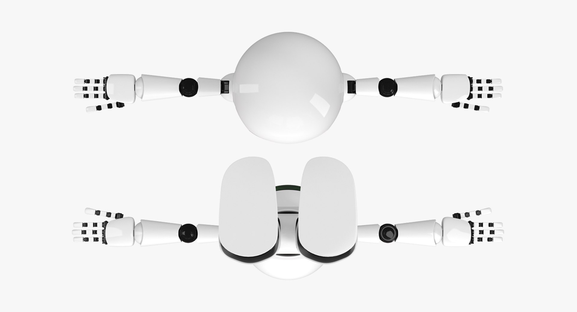 Modern Robot 3D - TurboSquid 1159558