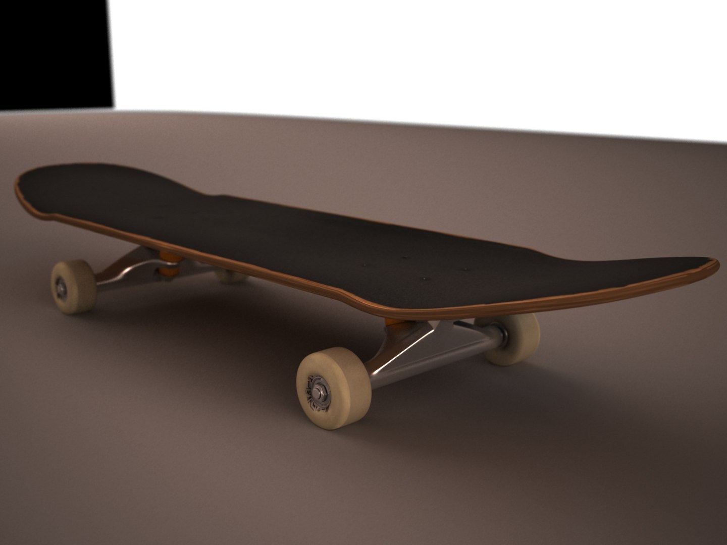 3d model old skate