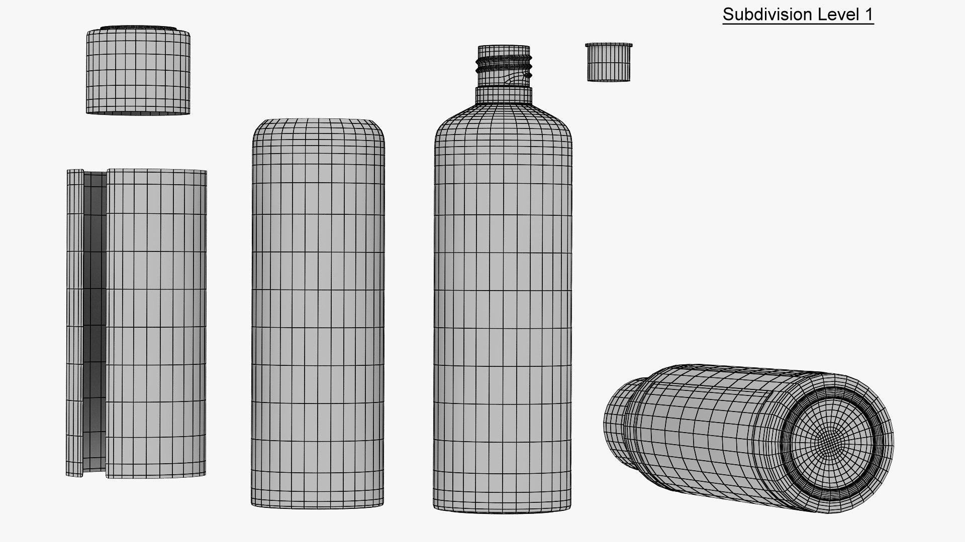 Lotion Bottle 3D Model - TurboSquid 1690304