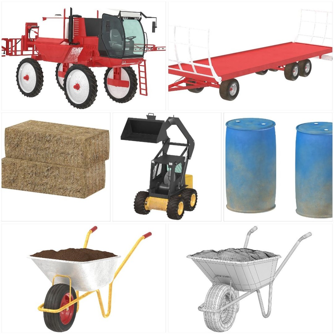 Agricultural machinery Modelo 3D - TurboSquid 1943061