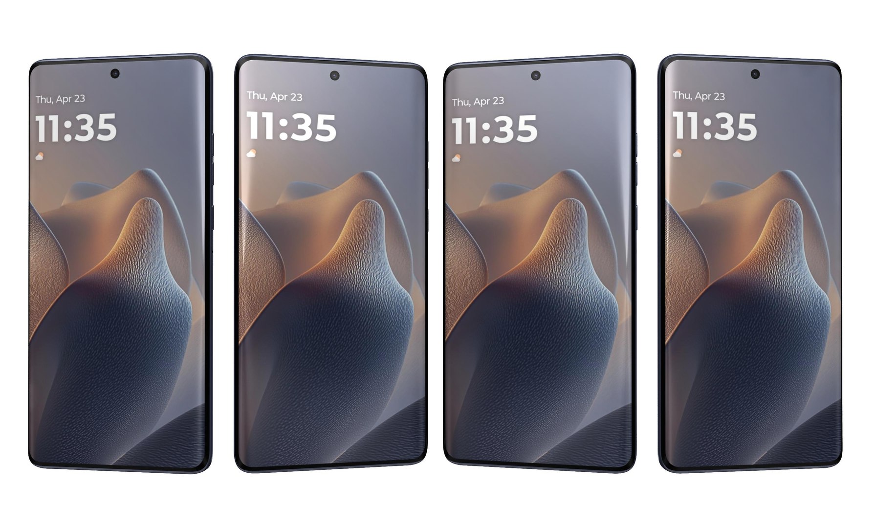 Xiaomi Poco C71 Black And Motorola Edge 60 Fusion Gray 3D Model ...