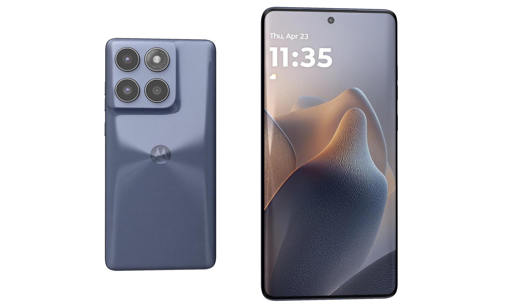 Xiaomi Poco C71 Black And Motorola Edge 60 Fusion Gray 3D Model ...