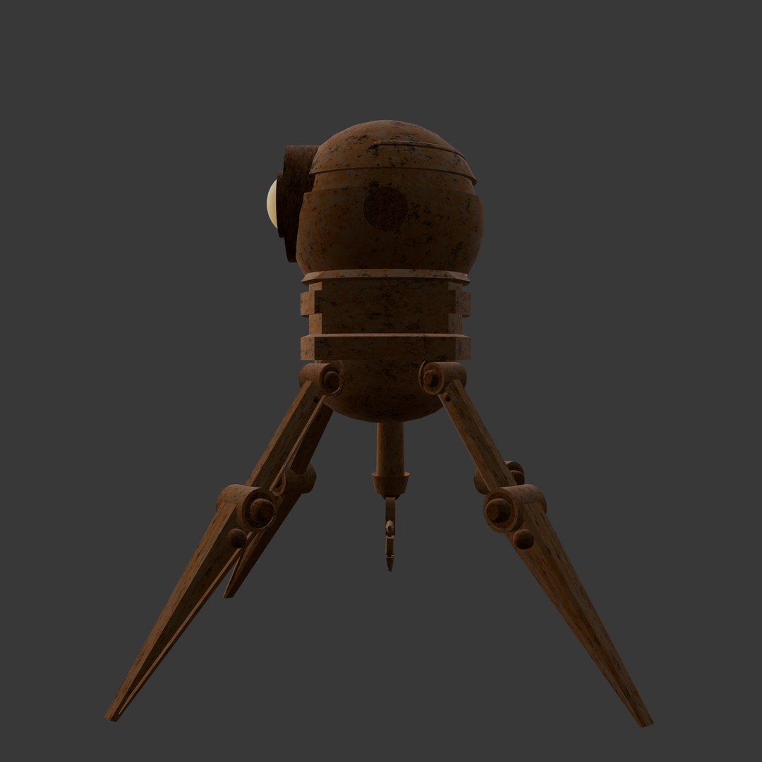 3D Exploration Robot 3D Model - TurboSquid 2421441