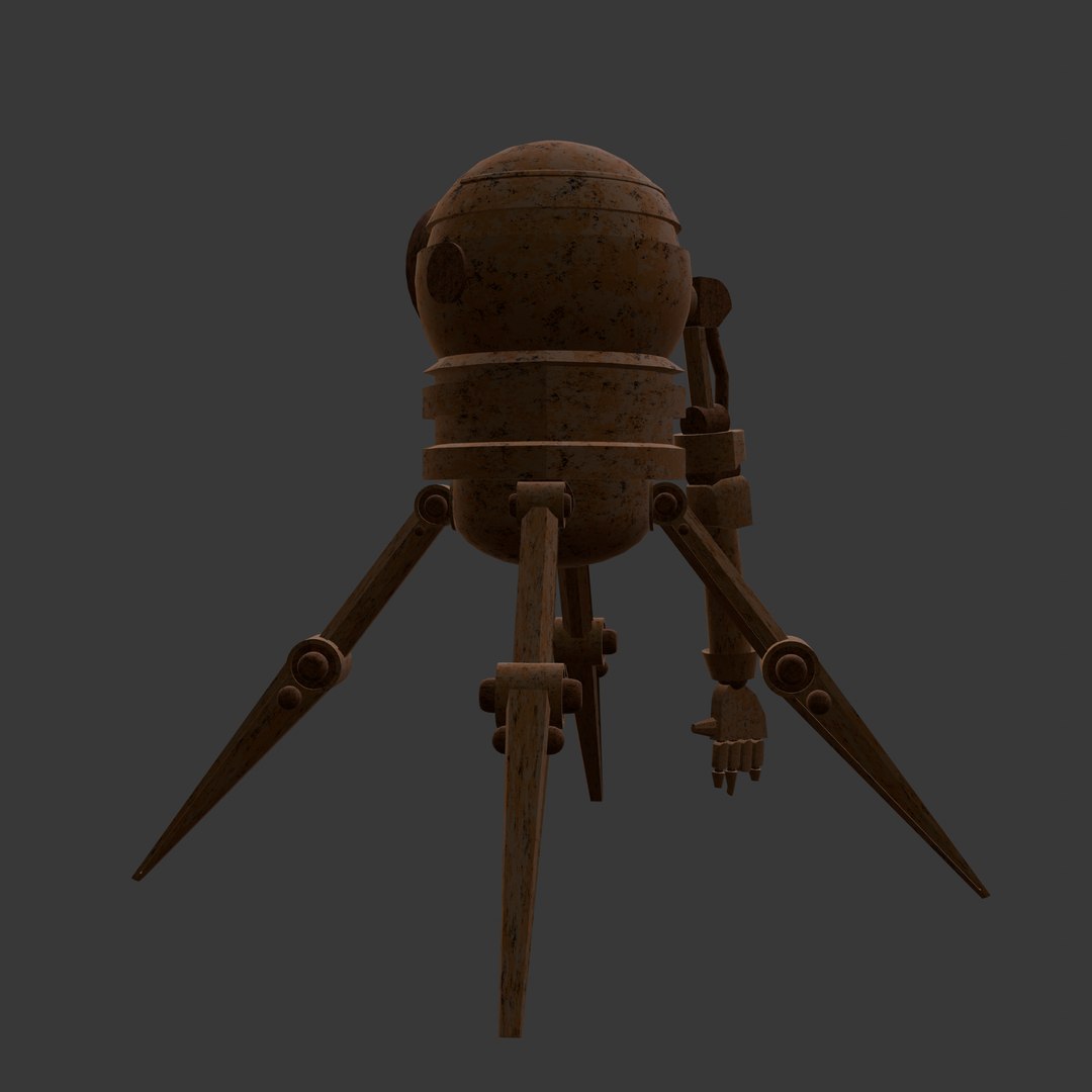 3D Exploration Robot 3D Model - TurboSquid 2421441
