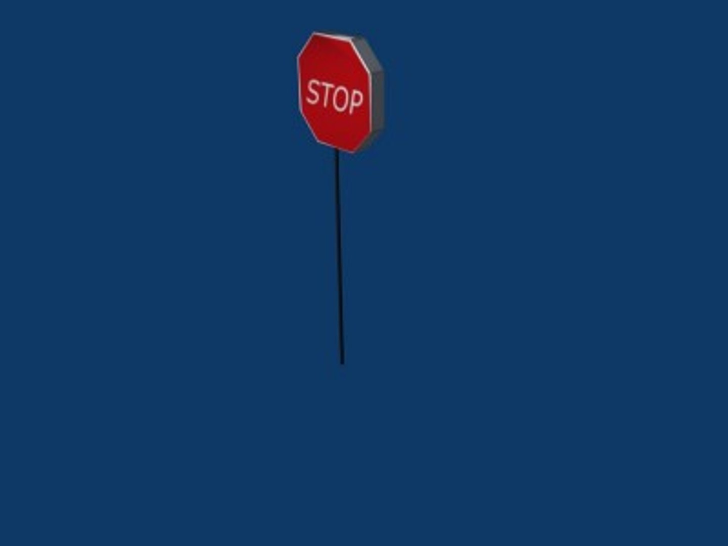 Stop Sign 3ds