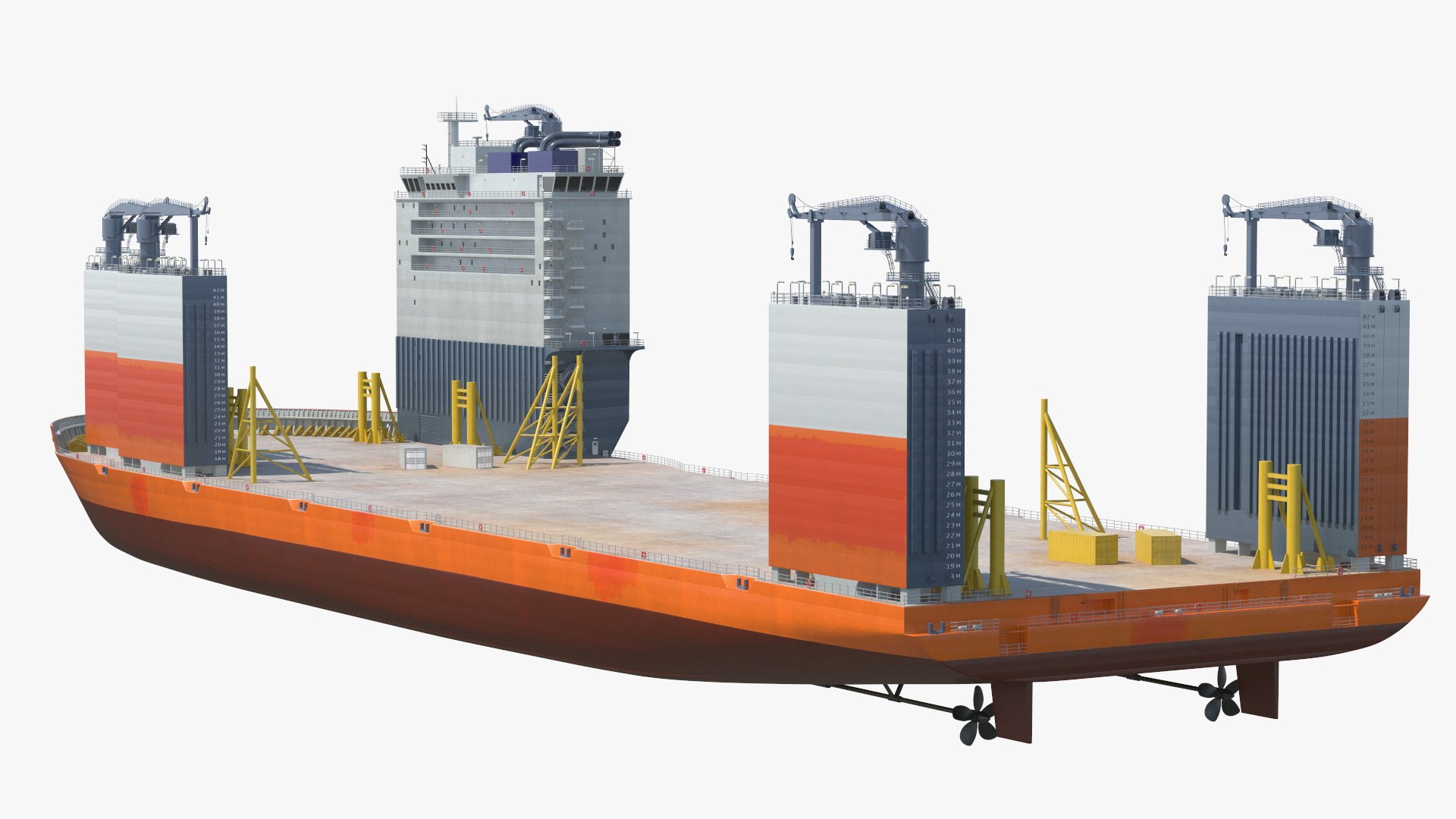 Cargo Heavy Lift Ship 3D Model - TurboSquid 2388841