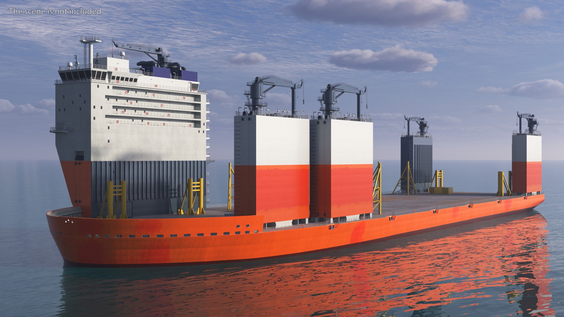 Cargo Heavy Lift Ship 3D Model - TurboSquid 2388841