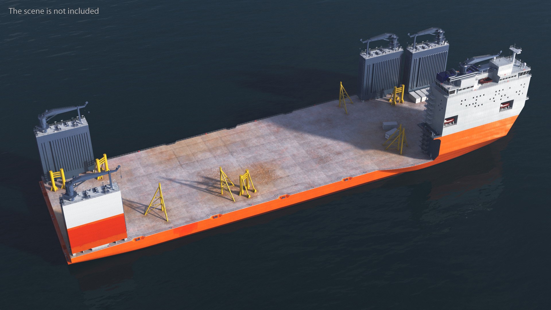 Cargo Heavy Lift Ship 3D Model - TurboSquid 2388841