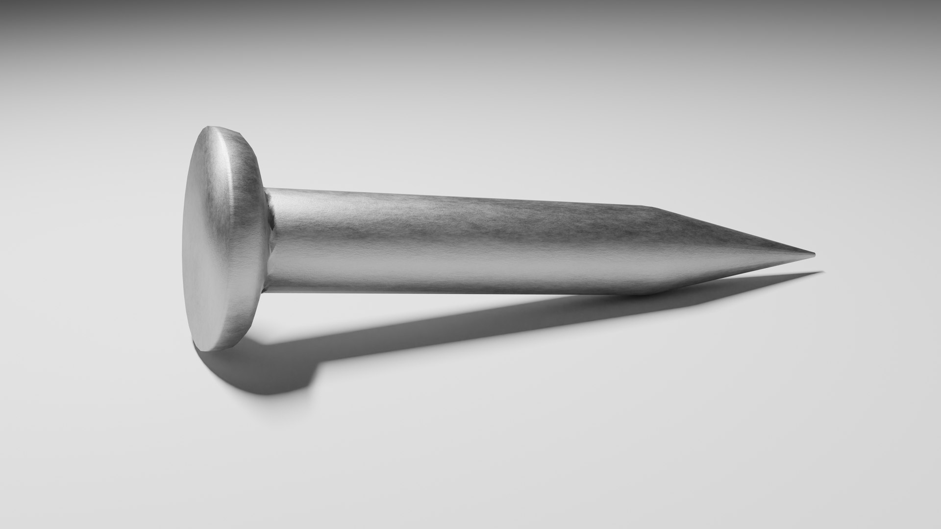 3D Steel Nail Model - TurboSquid 2450900