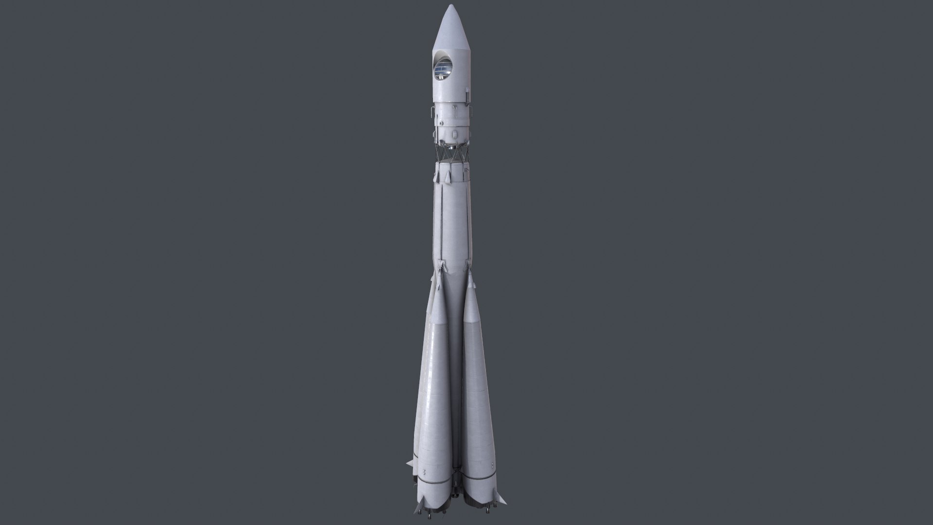 3D Model Vostok 1 Rocket Space - TurboSquid 1462373