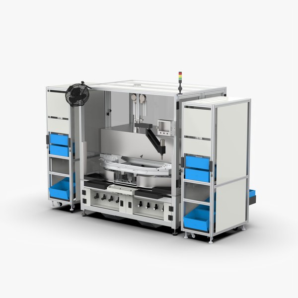 3D Automatic Anti Collision Beam Assembly Machine - TurboSquid 2005262