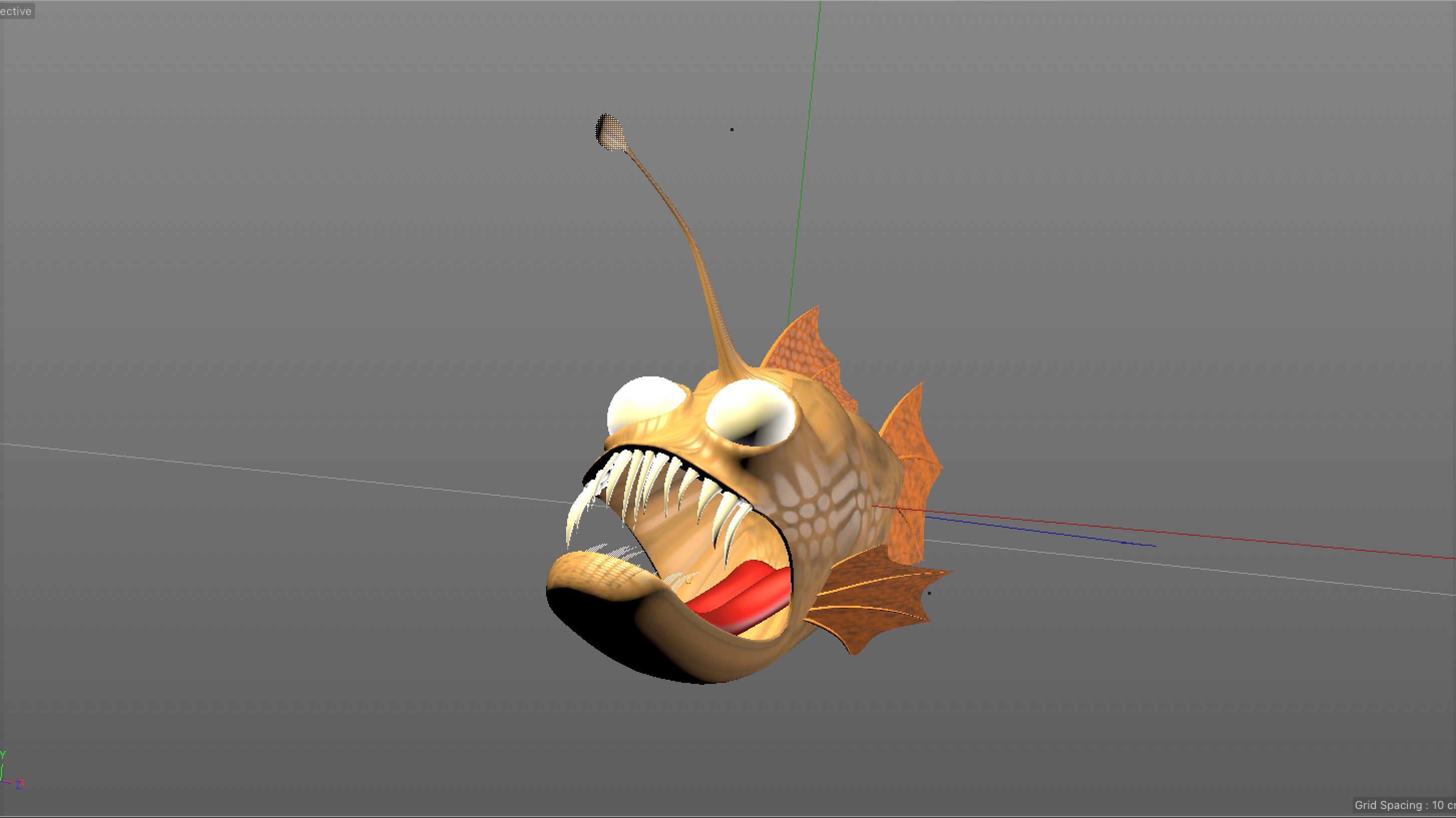 3D Lightfish rigged - TurboSquid 1740647