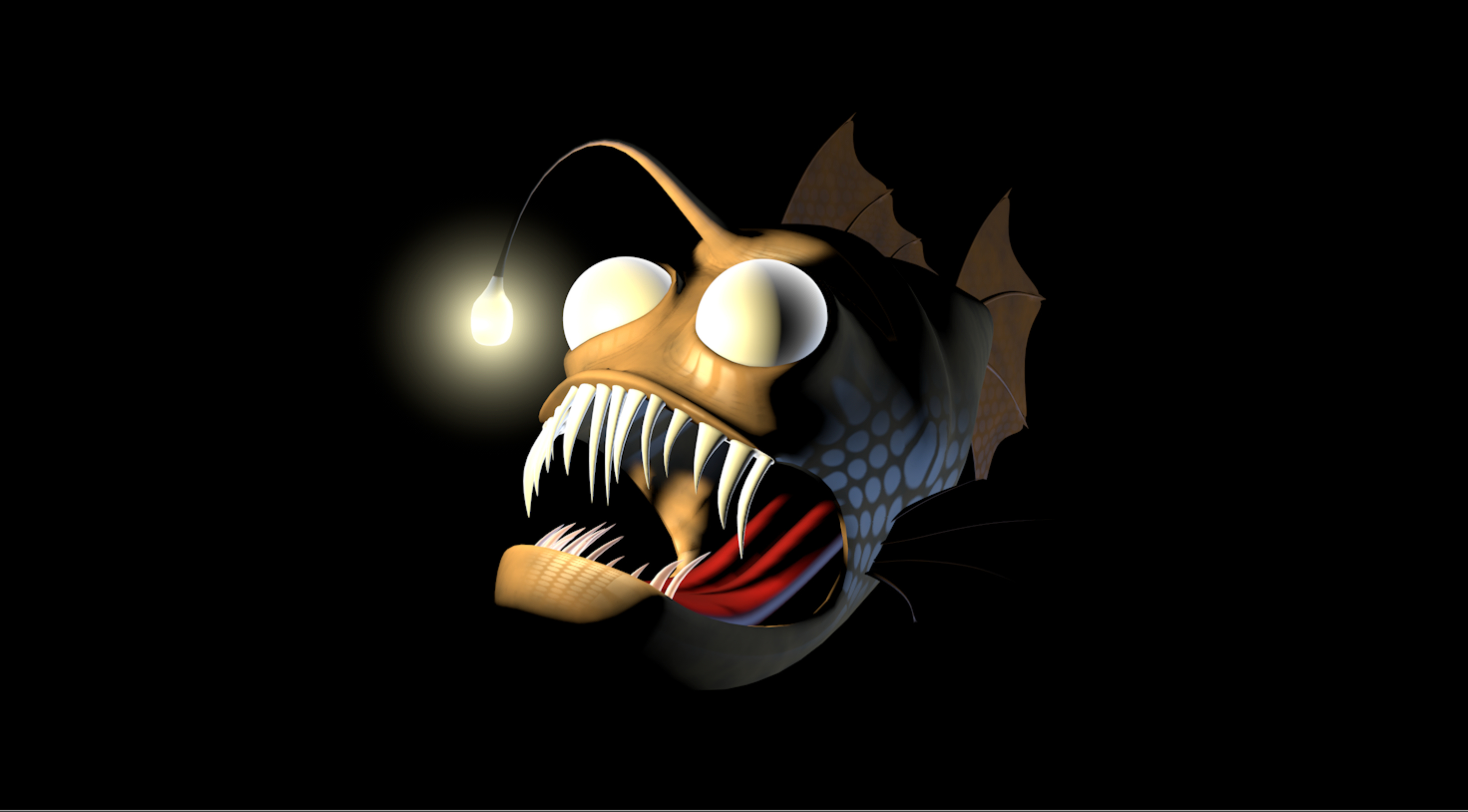 3D Lightfish rigged - TurboSquid 1740647