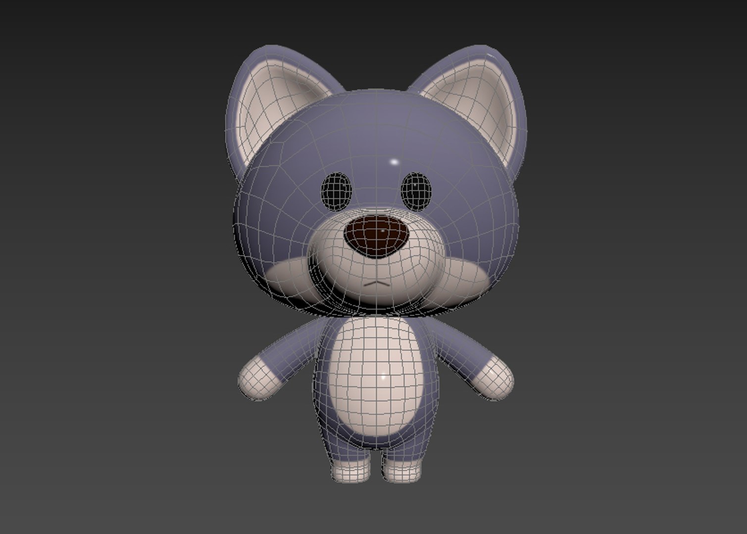 Wolf Character 3D Model - TurboSquid 1644145