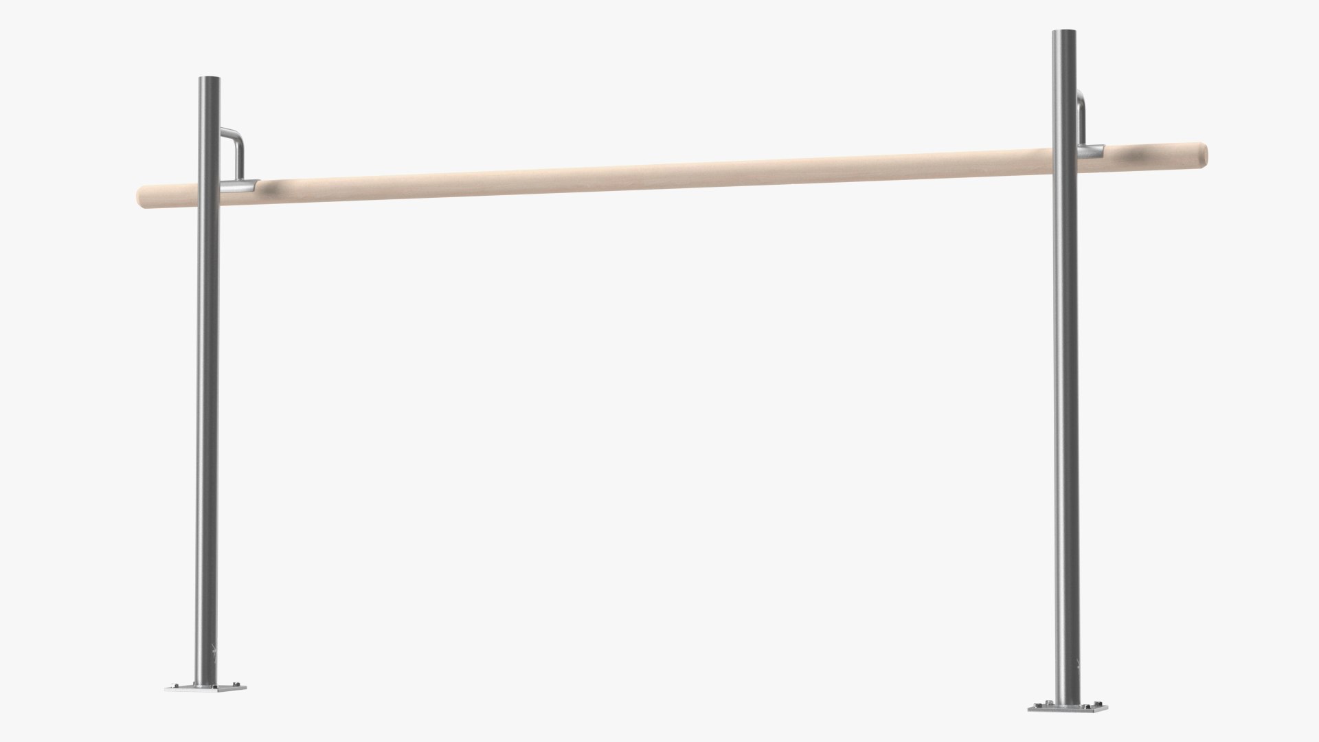 Floor Mounted Ballet Barre Model - TurboSquid 2006842