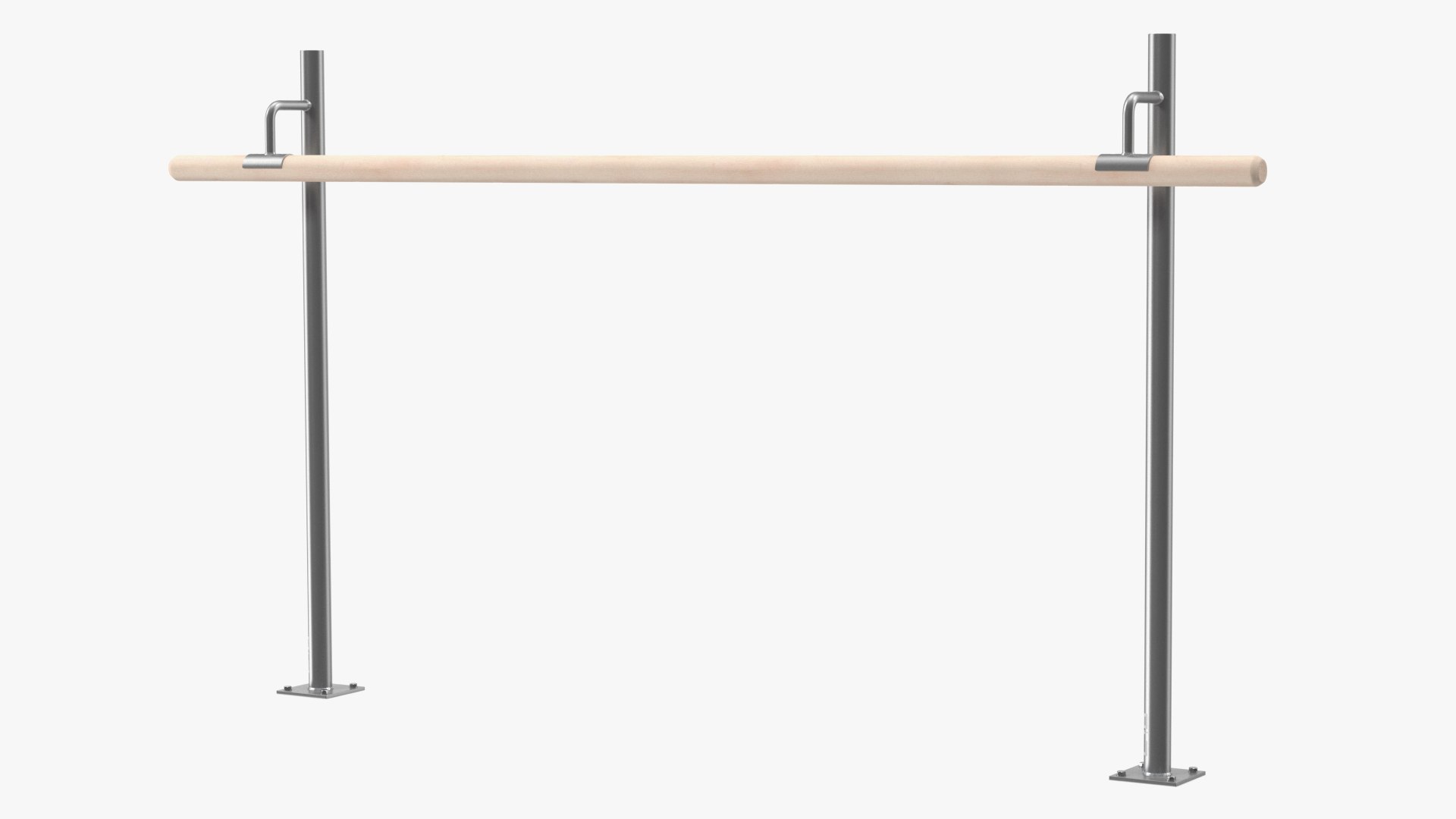 Floor Mounted Ballet Barre Model - TurboSquid 2006842