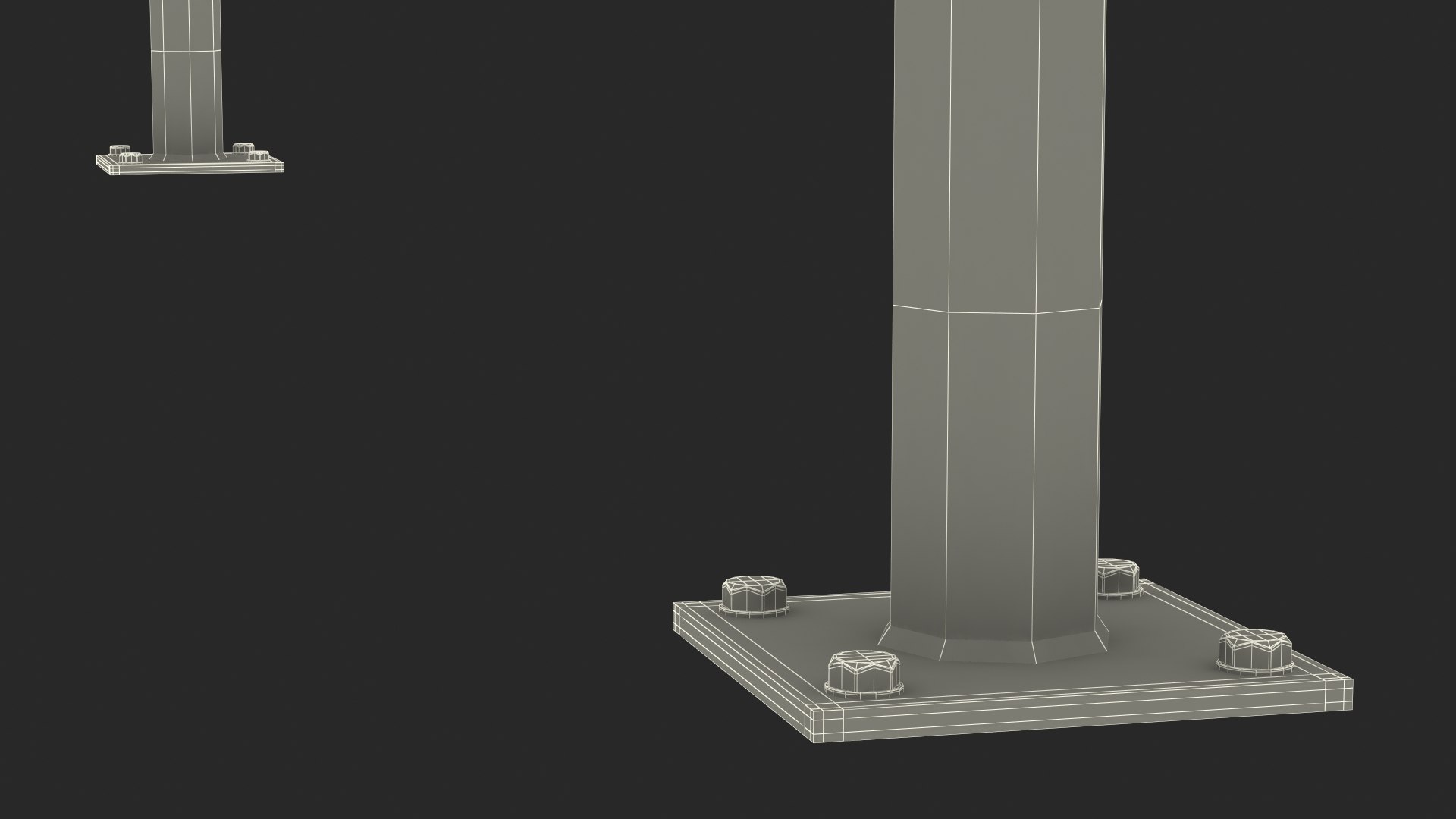 Floor Mounted Ballet Barre Model - TurboSquid 2006842