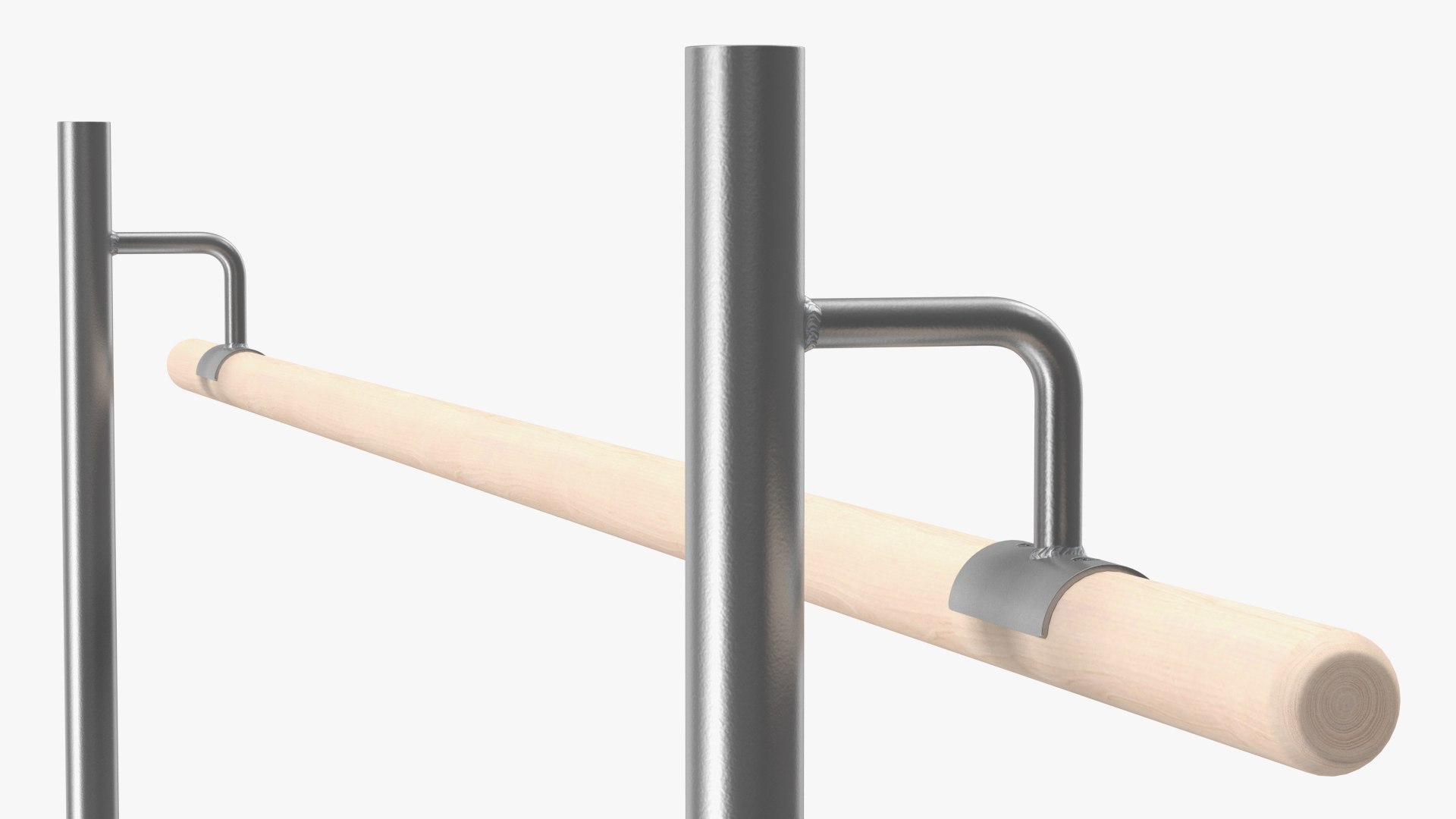 Floor Mounted Ballet Barre Model - TurboSquid 2006842