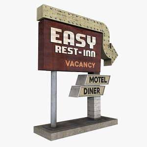 3D Motel Sign Models - Browse & Download Formats - TurboSquid