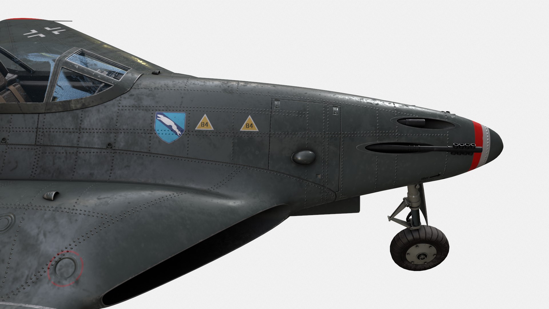 Me-262 model - TurboSquid 1746838