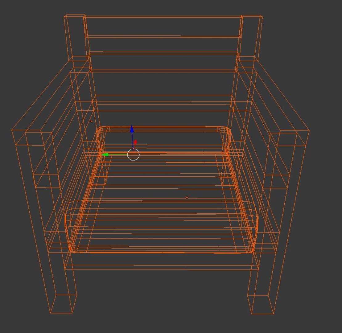 3D Chair Blender - TurboSquid 1381017