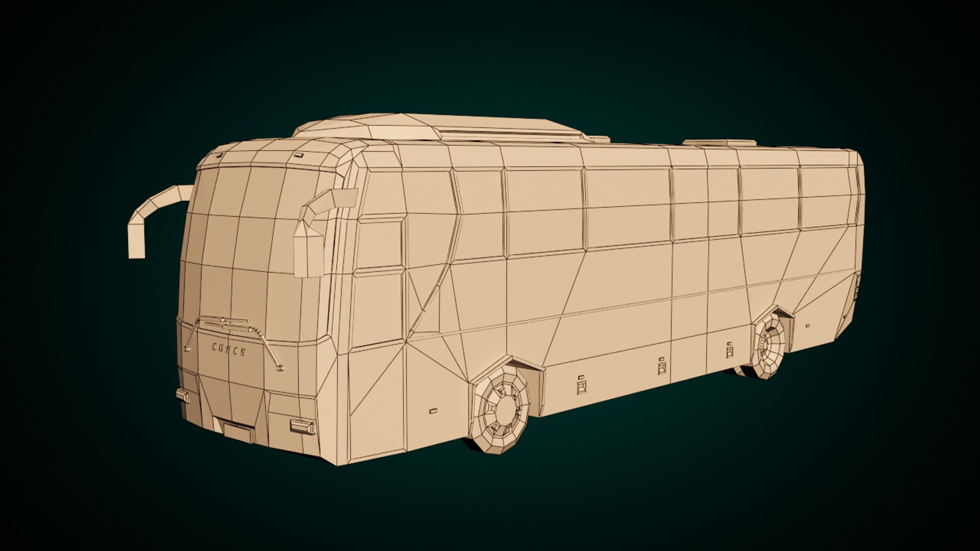 Coach Bus 3D Model - TurboSquid 1411652