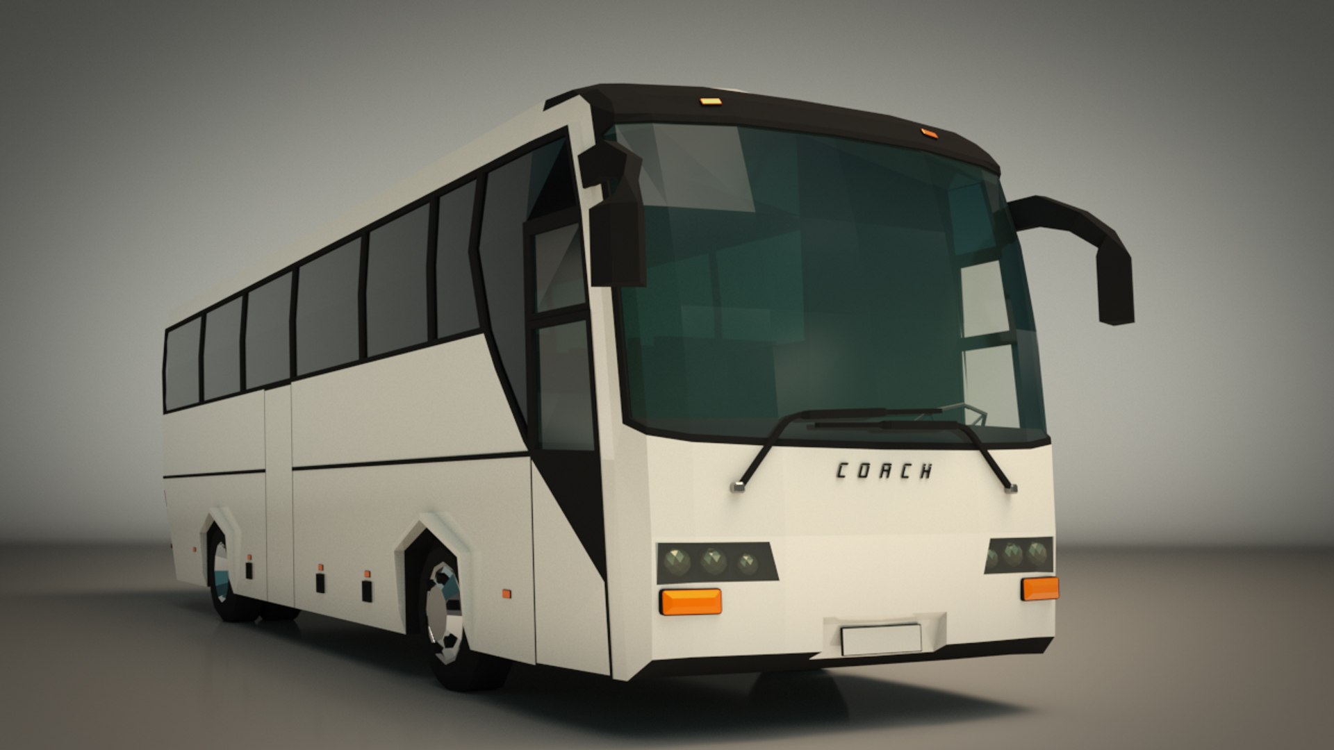 Coach Bus 3D Model - TurboSquid 1411652