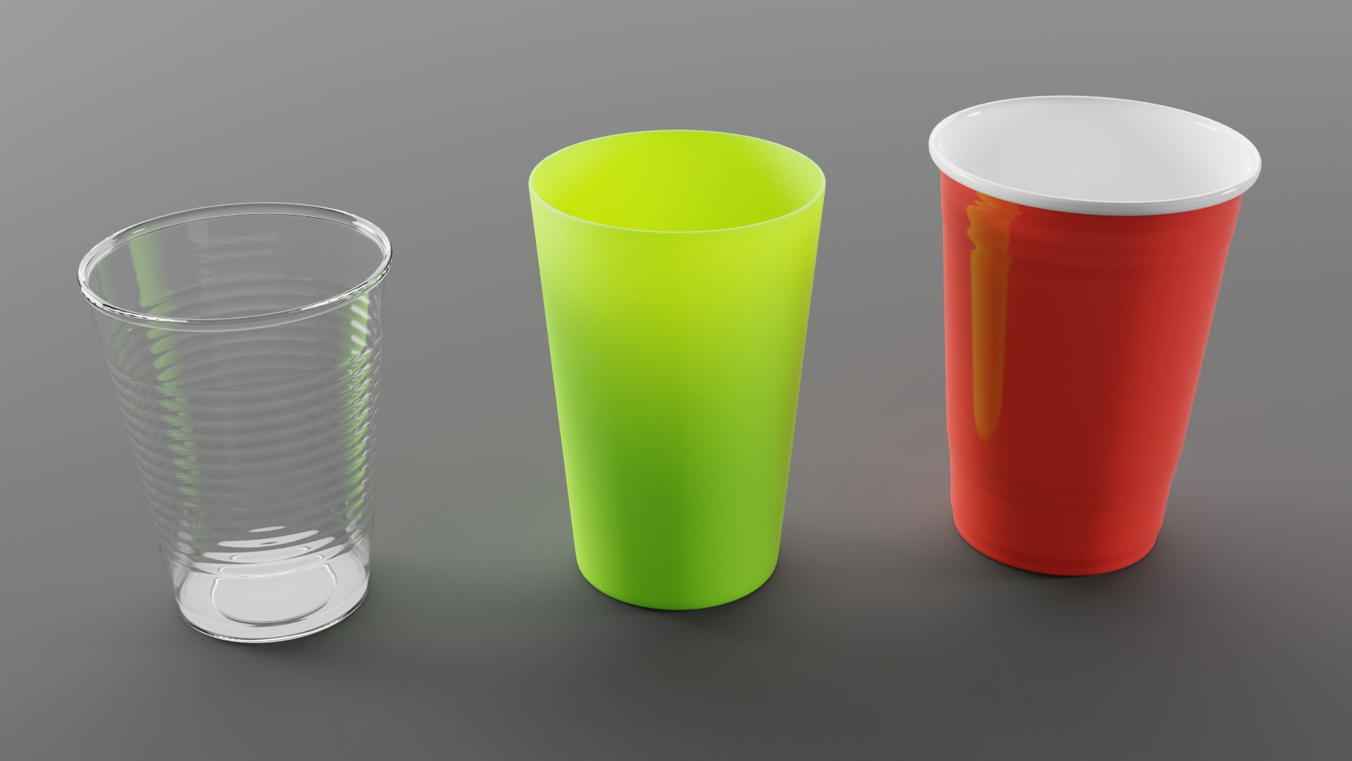 Cups Pack model - TurboSquid 1804517