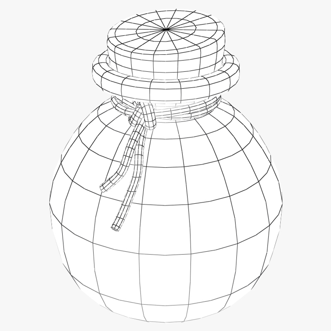 3d model bottle