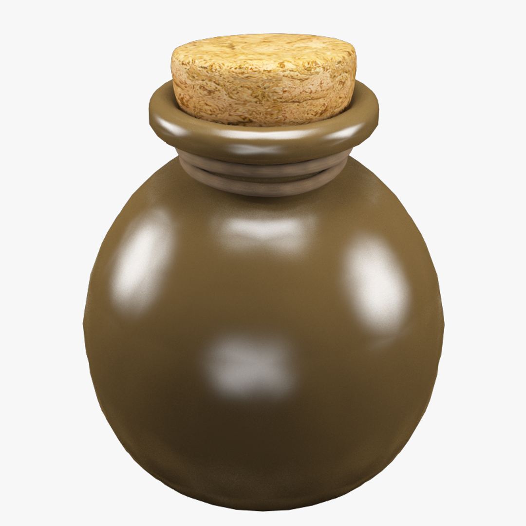 3d model bottle