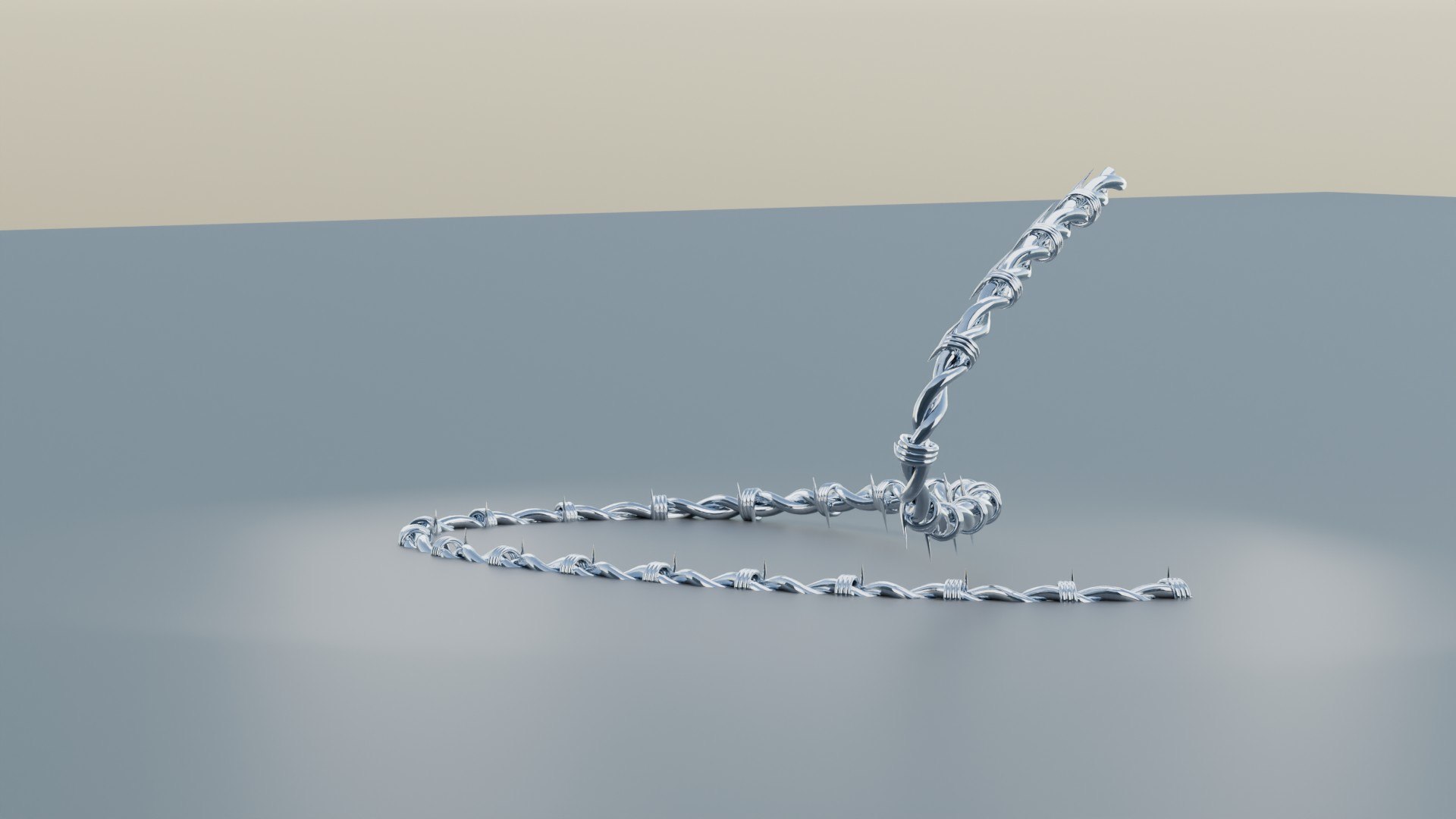 3D Model Barbed Wire - TurboSquid 2390315