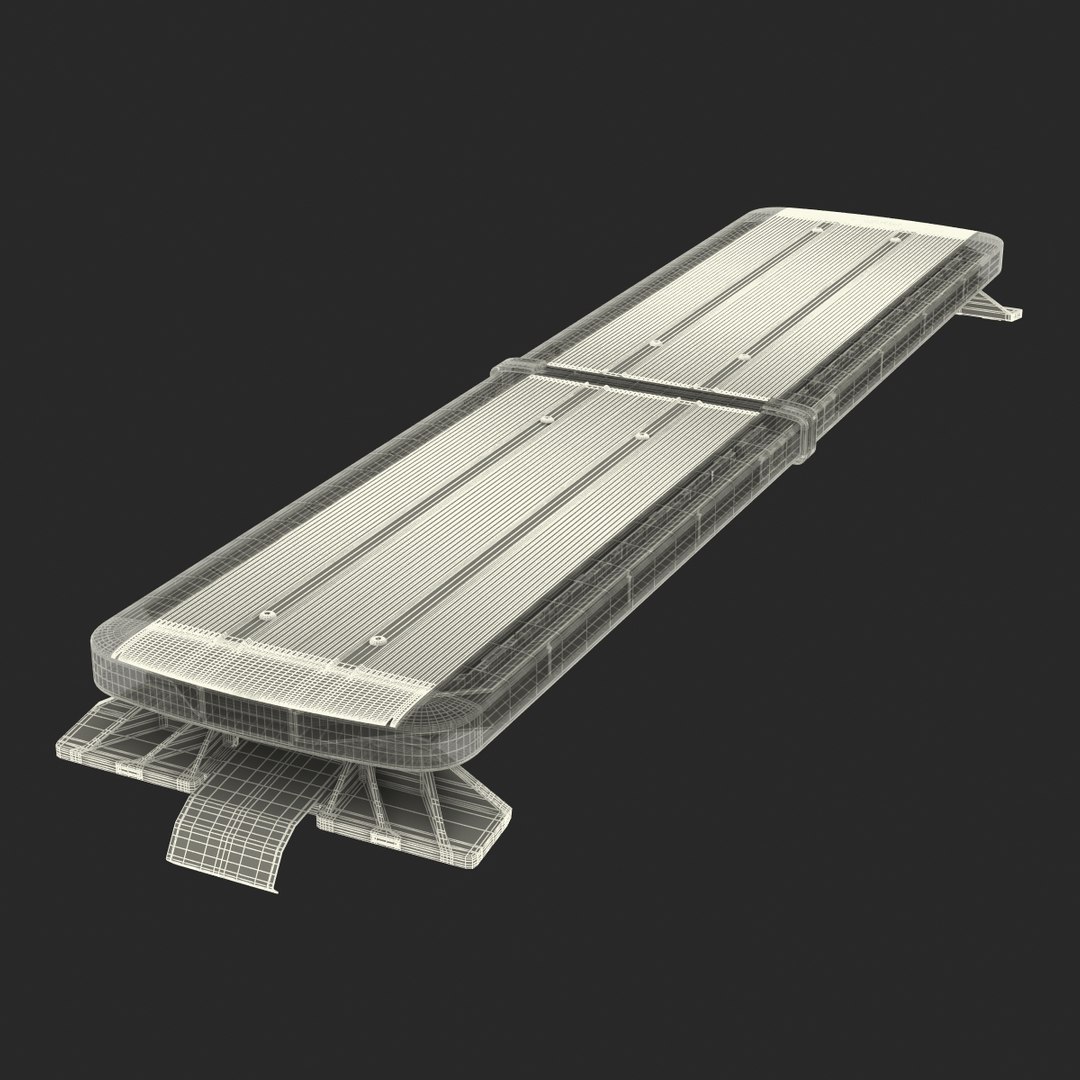 legacy lightbar 3d model