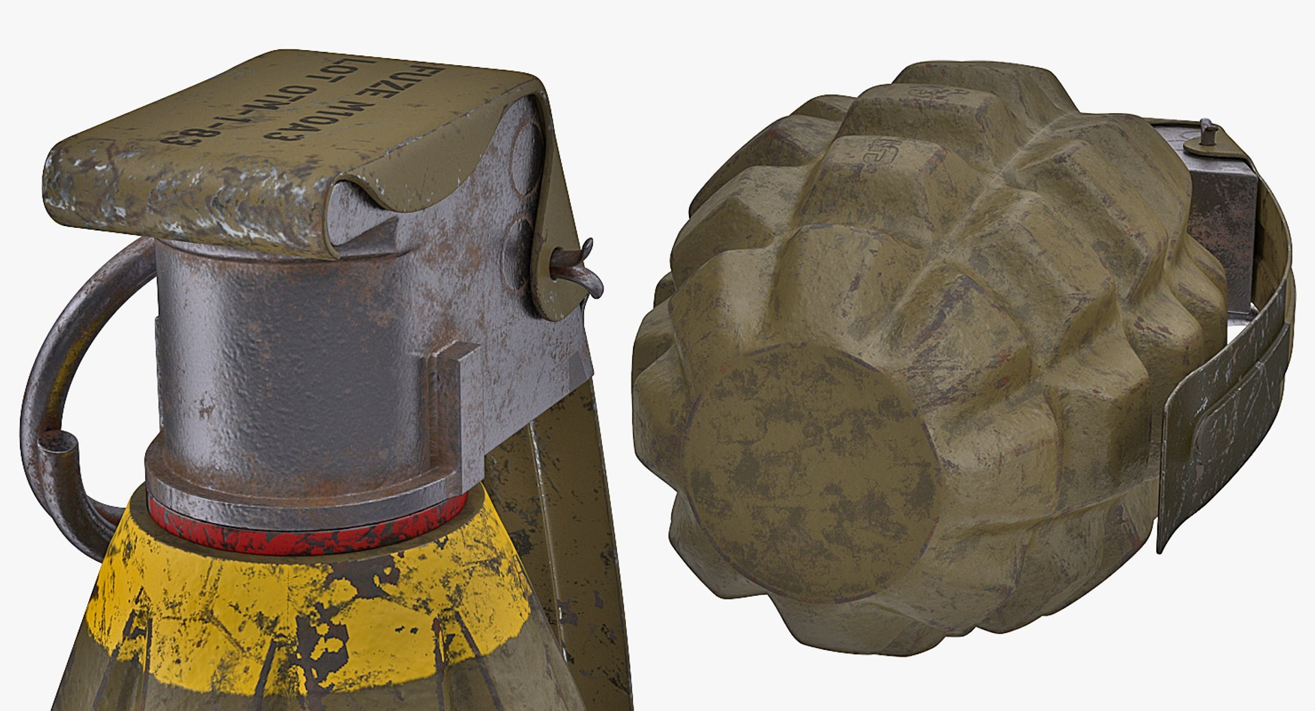 Grenades Collection 3D - TurboSquid 2160383