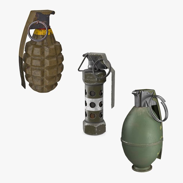 Mk 2 Grenade 3D Models for Download | TurboSquid