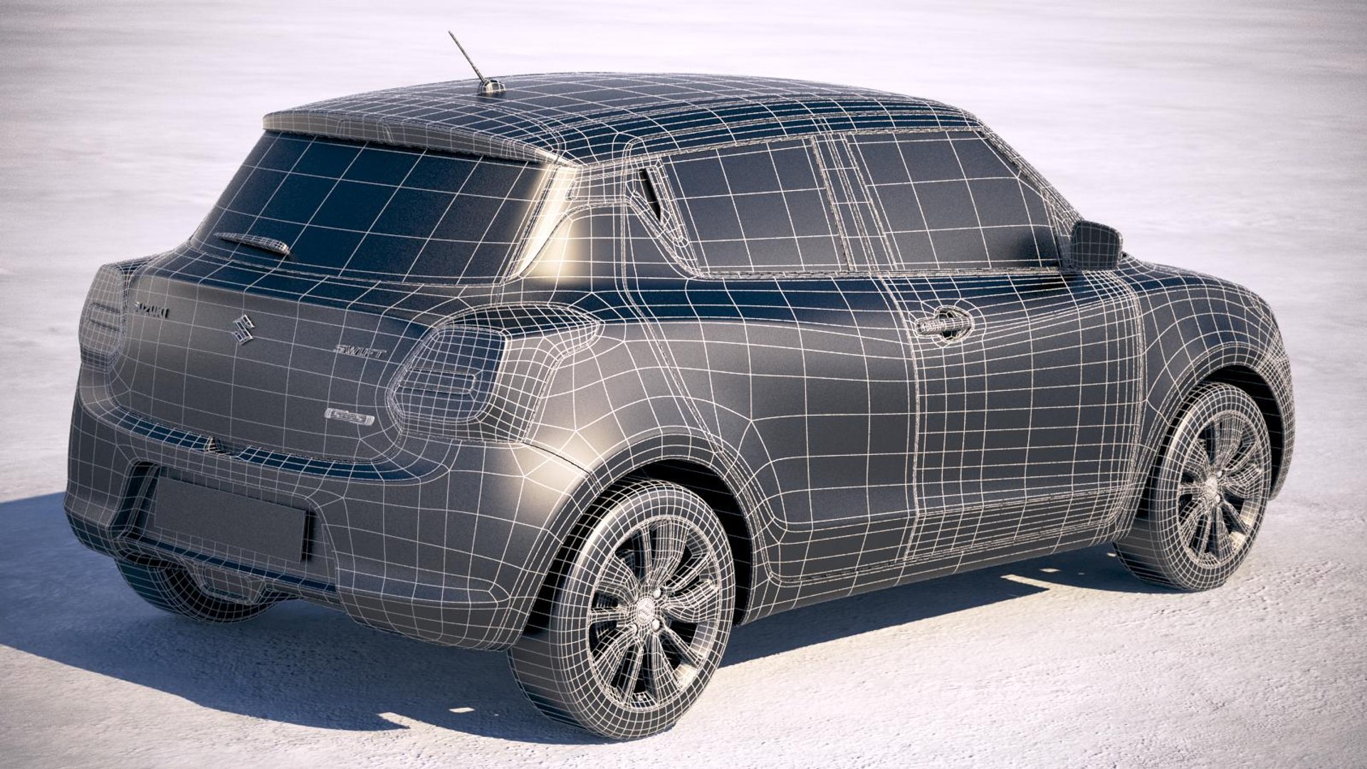 3d suzuki swift 2018 model