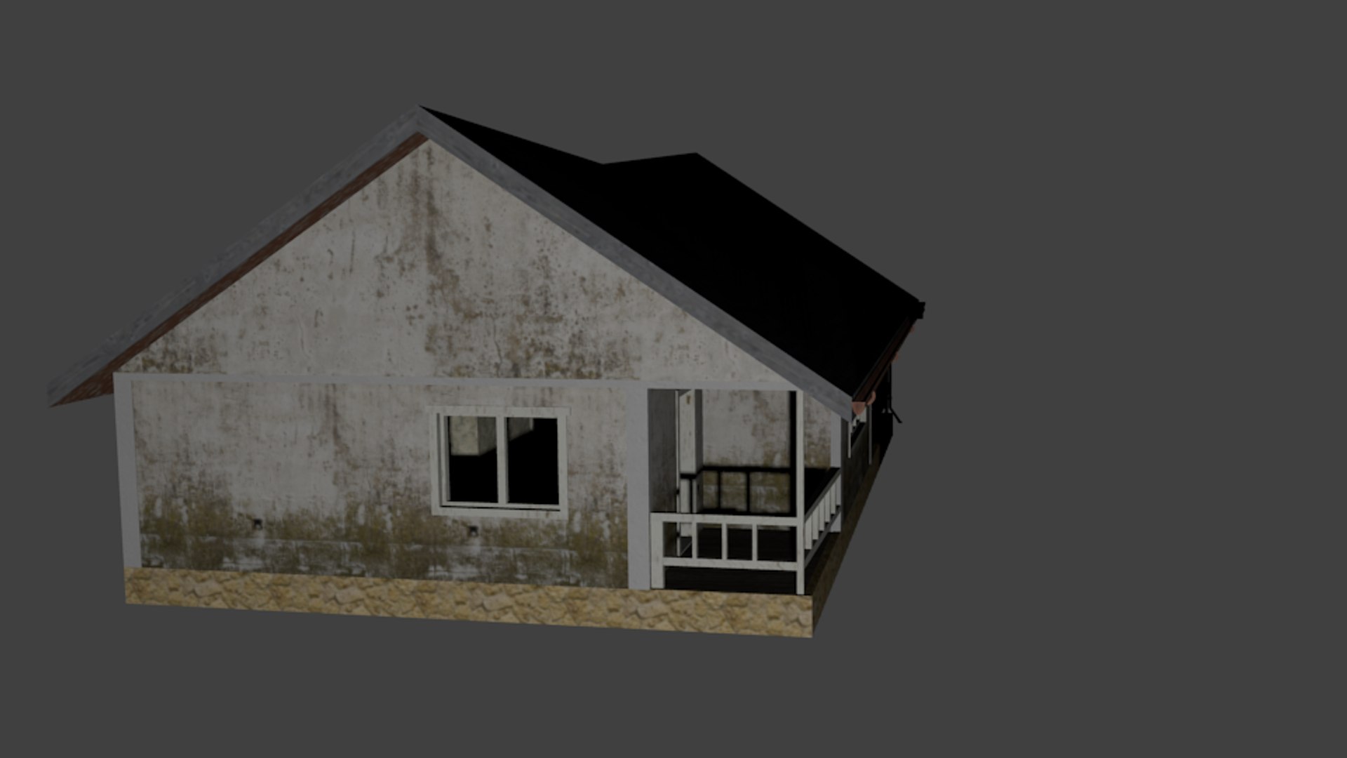 Old House Model - TurboSquid 1574235