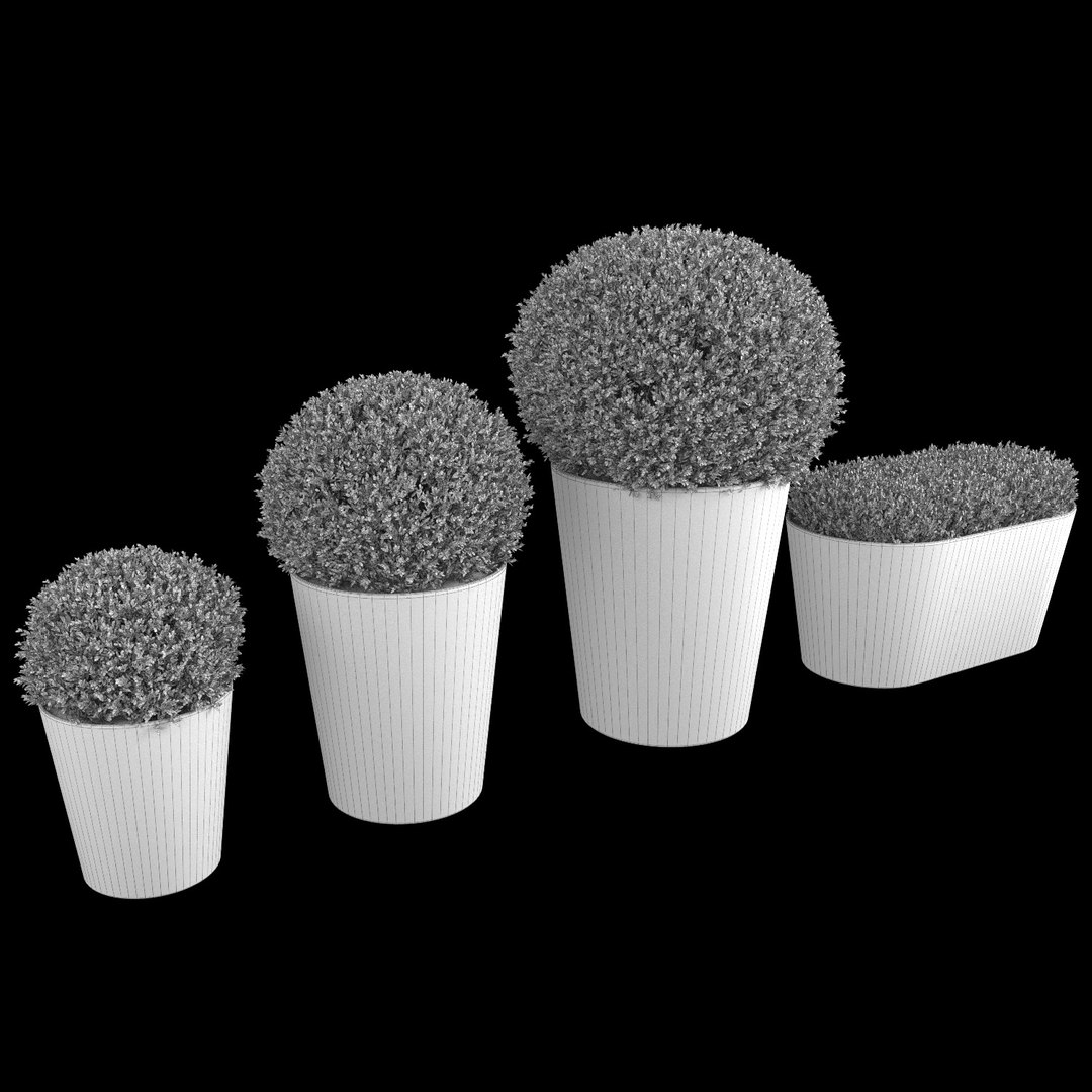 Max Realistic Planters