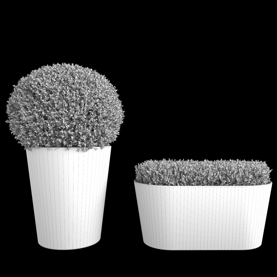 Max Realistic Planters