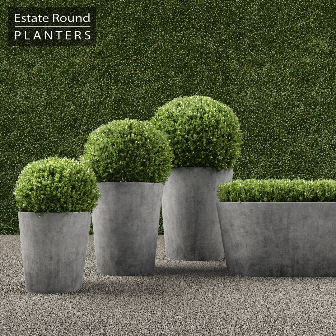 Max Realistic Planters