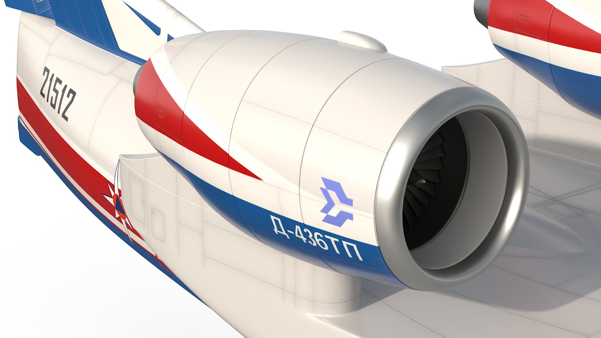 Beriev Be 200 Altair Aircraft Rigged For Maya 3D Model - TurboSquid 2307475