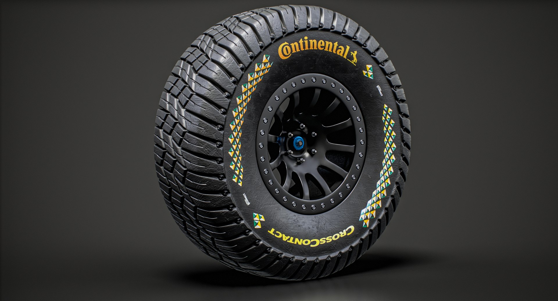 3D Off-road Wheel For Dakar Rally And Extreme H Model - TurboSquid 2260022