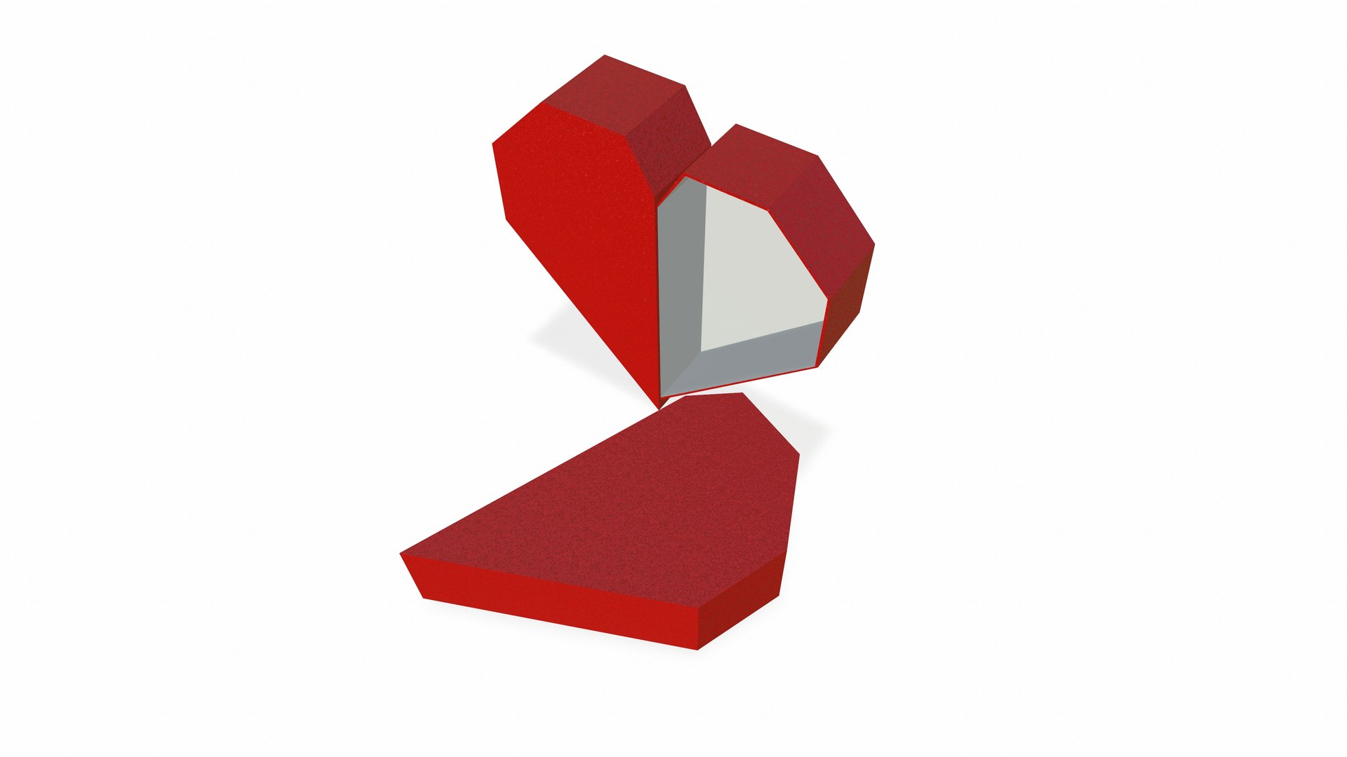 3D Model Box Heart - TurboSquid 1683640