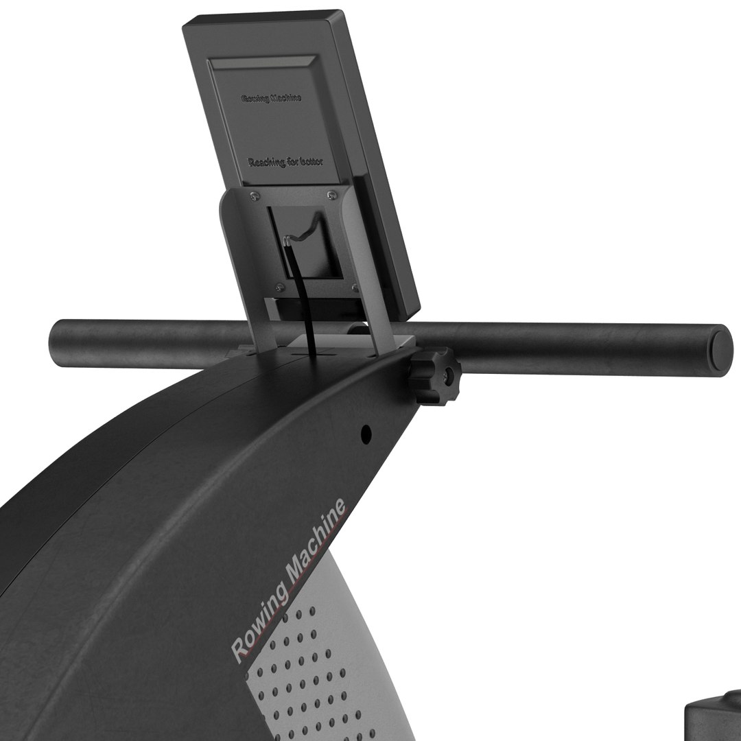3d rowing machine generic model