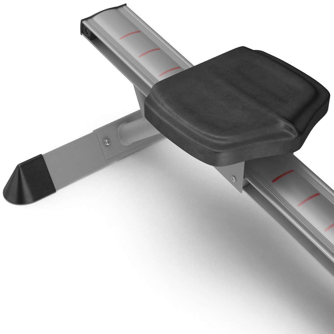 3d rowing machine generic model